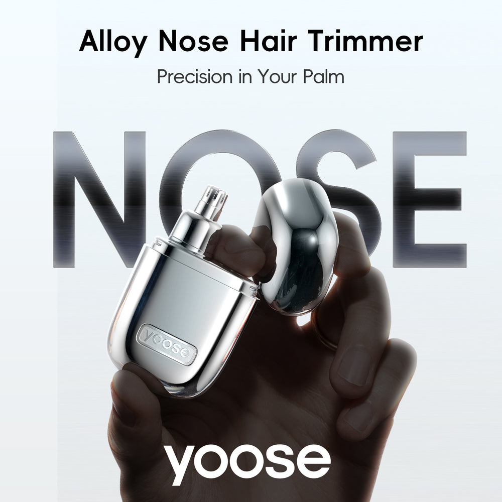 yoose Electric Nose Hair Trimmer Rechargeable IPX7 Waterproof | Trendy ...