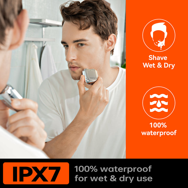 Mini Rotating Shaver - Alloy - Imported from Germany | Yoosetech.com